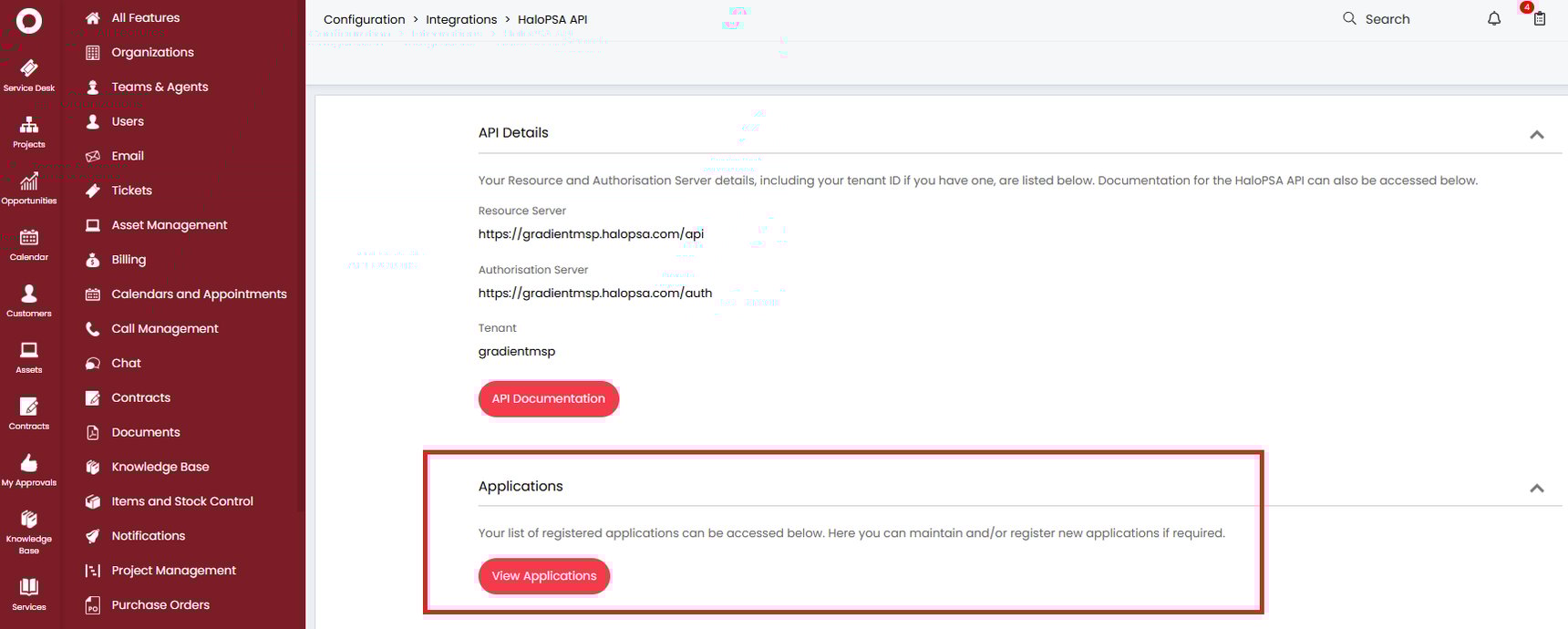 HaloPSA Integration Guide