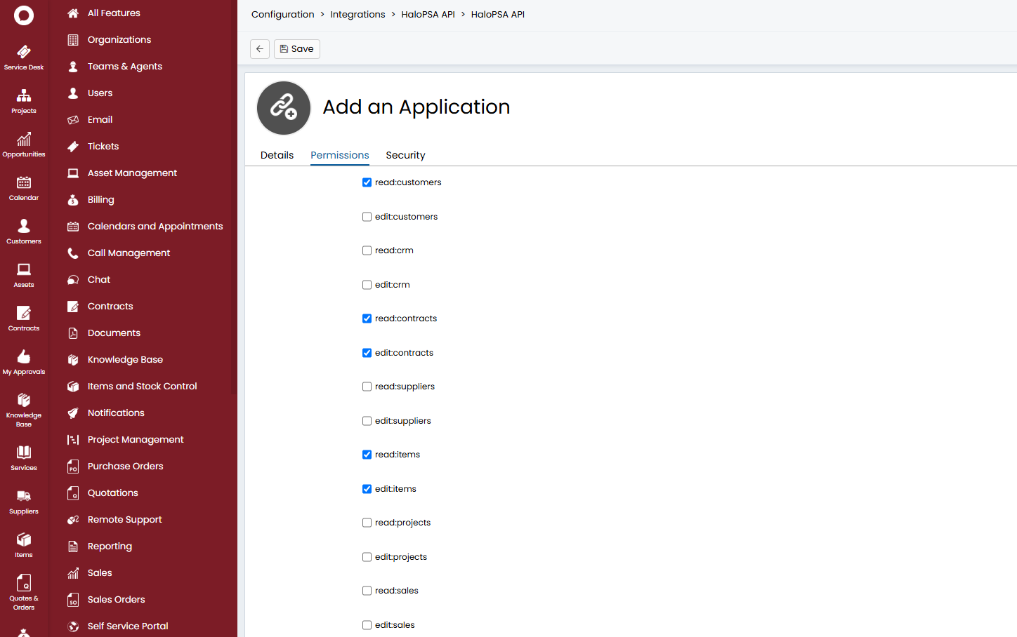 HaloPSA Integration Guide
