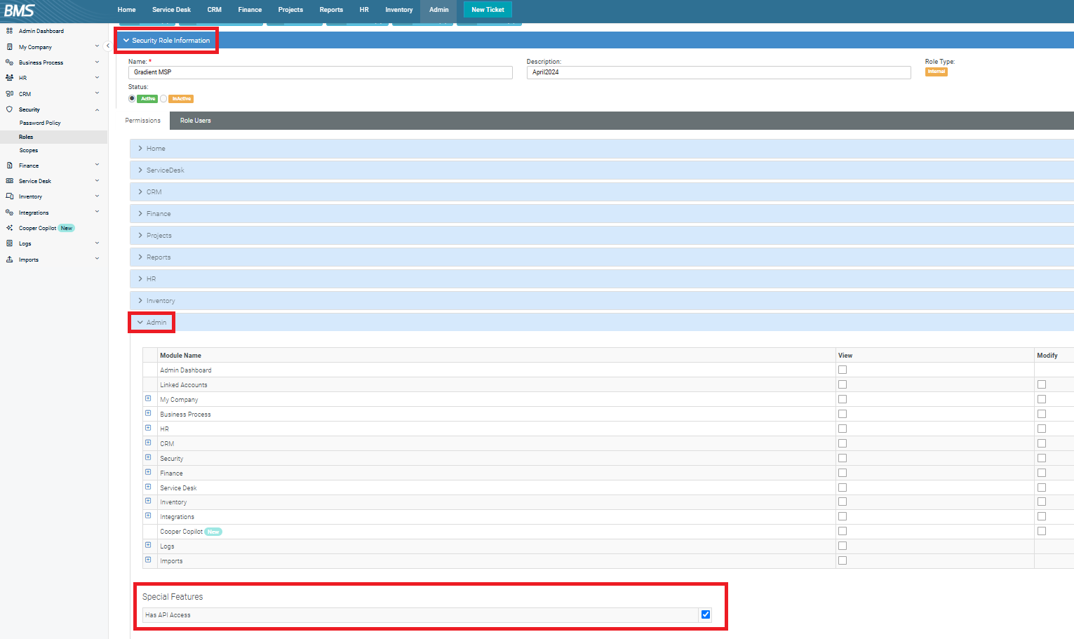 Kaseya BMS Integration Guide