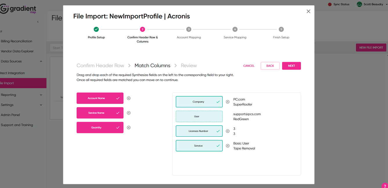 Creating and Managing File Import Profiles
